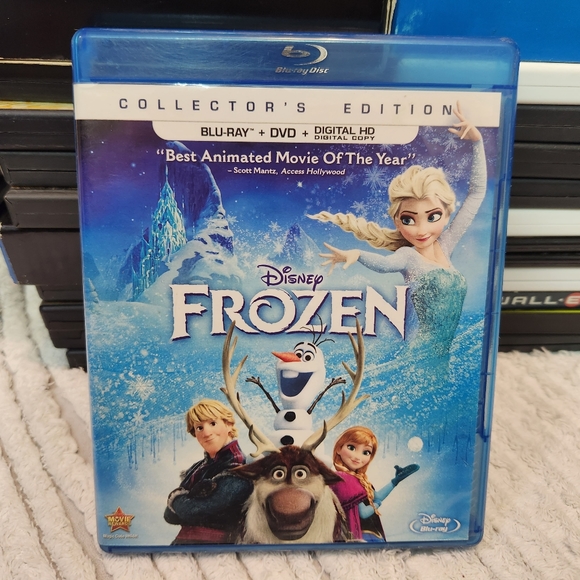 Disney | Media | Frozen Bluraydvd Disc 24 2disc Set Collectors Edition ...